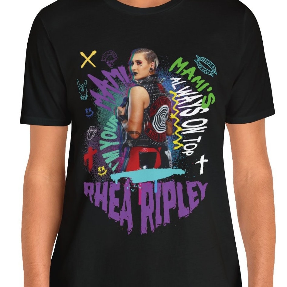 Rhea Ripley Shirt, WWE Wrestling Judgment Day Mami Dominik Finn Damian ...