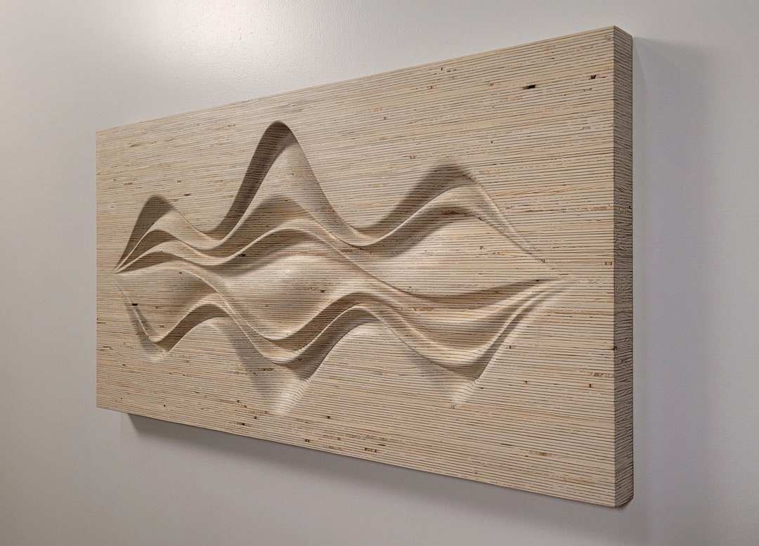 3d Wall Art, Geometric Wall Art, Wall Hanging, Wood Panel, Home Decor ...