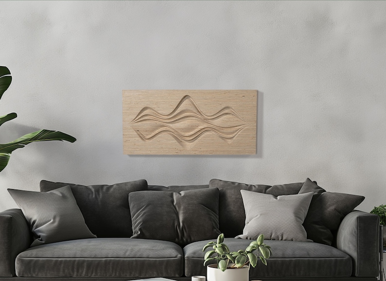 3d Wall Art, Geometric Wall Art, Wall Hanging, Wood Panel, Home Decor ...