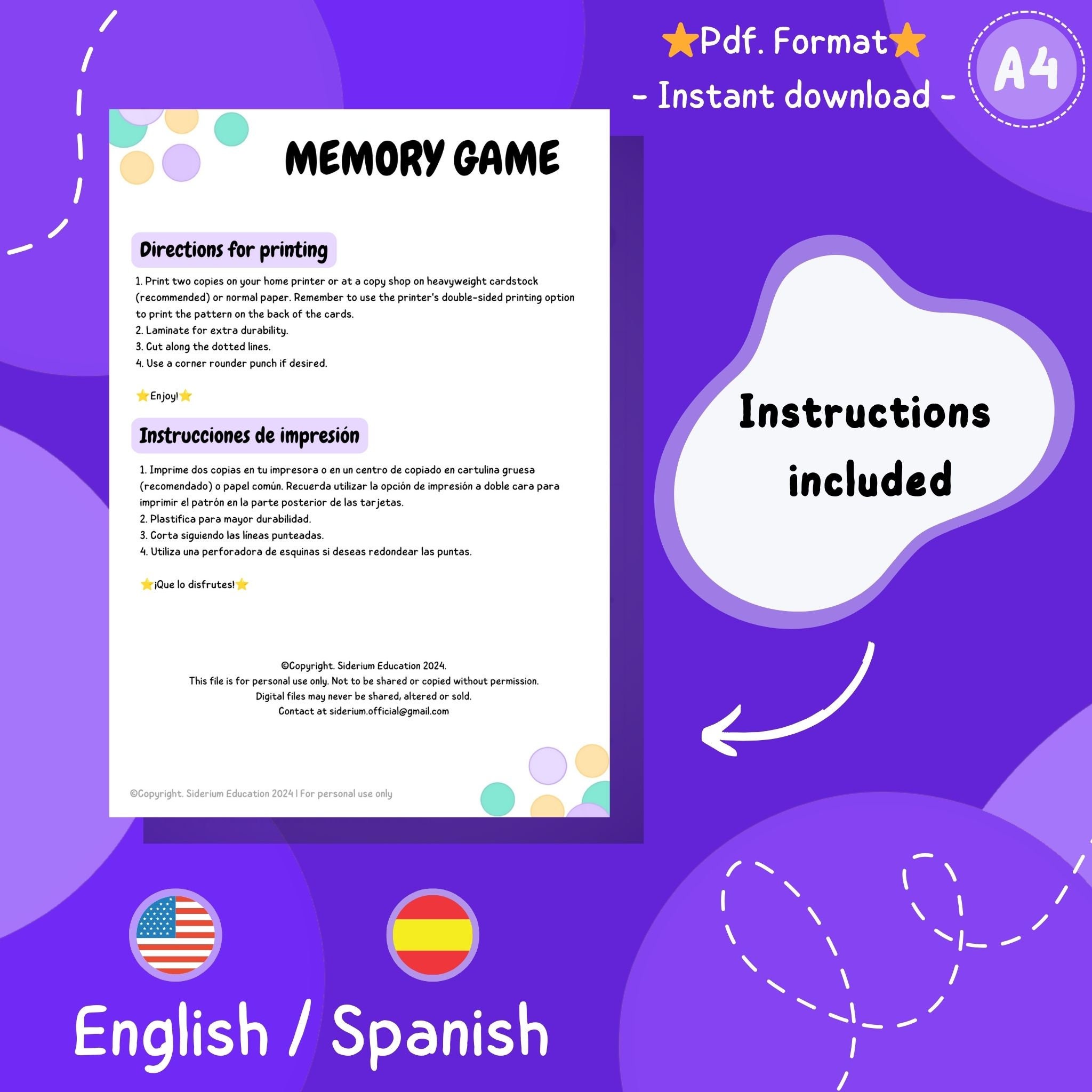 Sea Animals Memory Cards for Toddlers Memory Game of Sea Animals for ...