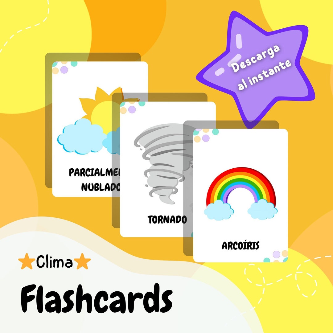 Weather Flashcards for Kindergarten Teacher Resources for Circle Time ...