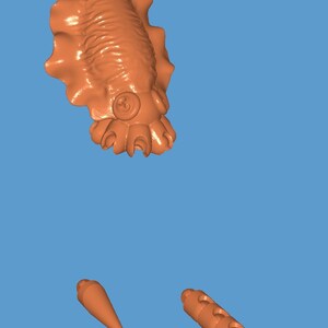 Articulated Cuttlefish Stl-flexible Octopus Toy-digital File-3d ...