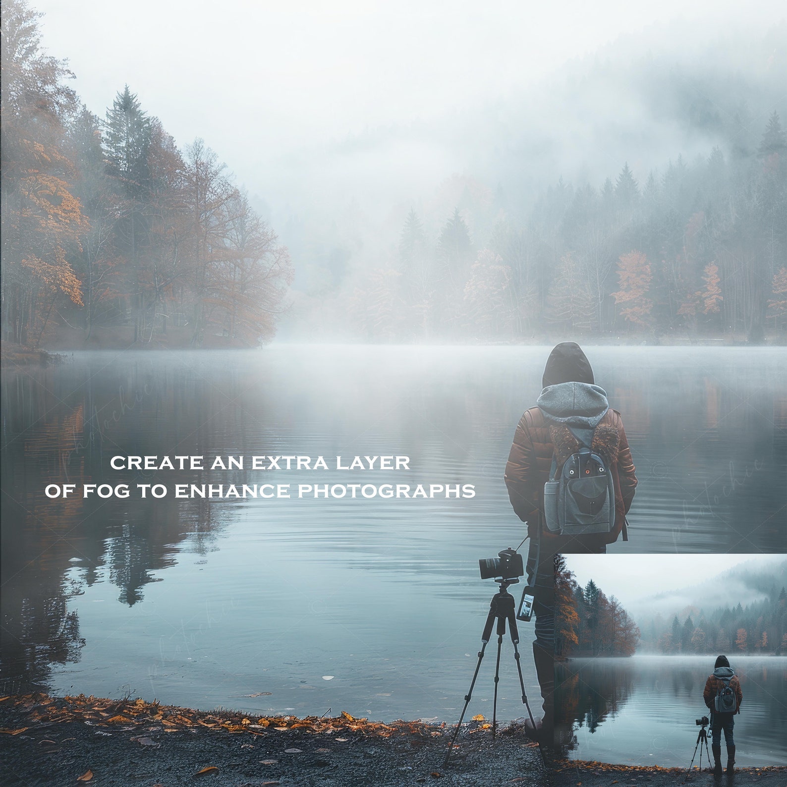 Smoke and Fog Overlay Mega Bundle (100), Photoshop Overlays, Steam ...