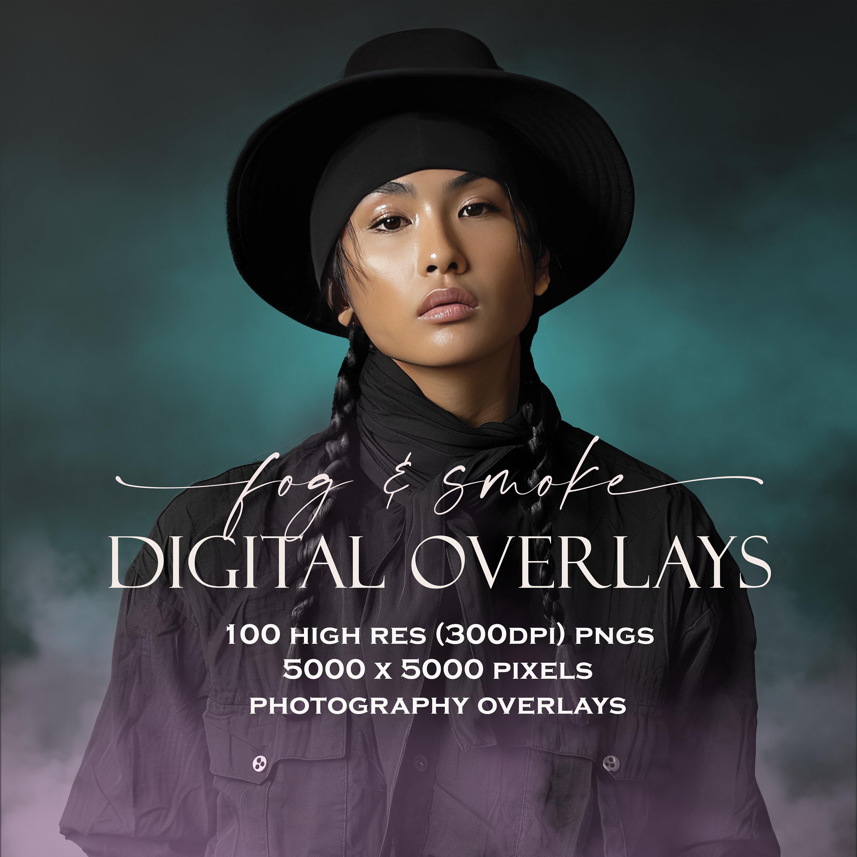 Smoke and Fog Overlay Mega Bundle (100), Photoshop Overlays, Steam ...
