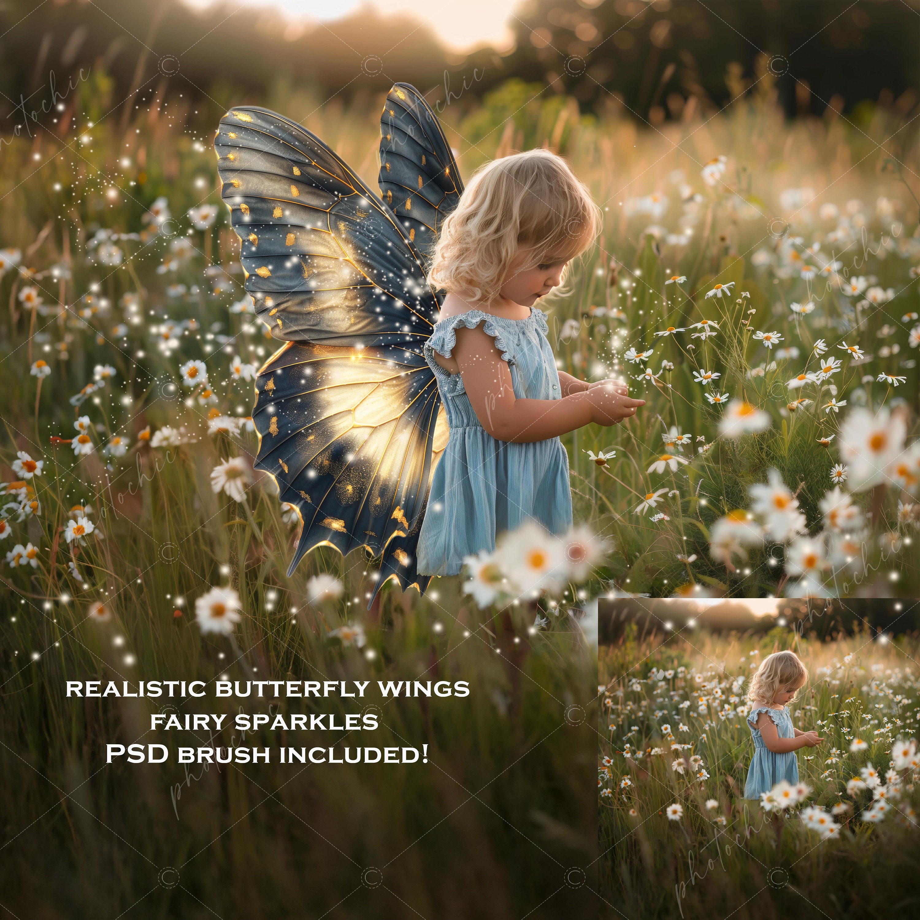 38 Fairy Butterfly Wings Overlays, Fairy Wings PNG, Butterfly Wings ...