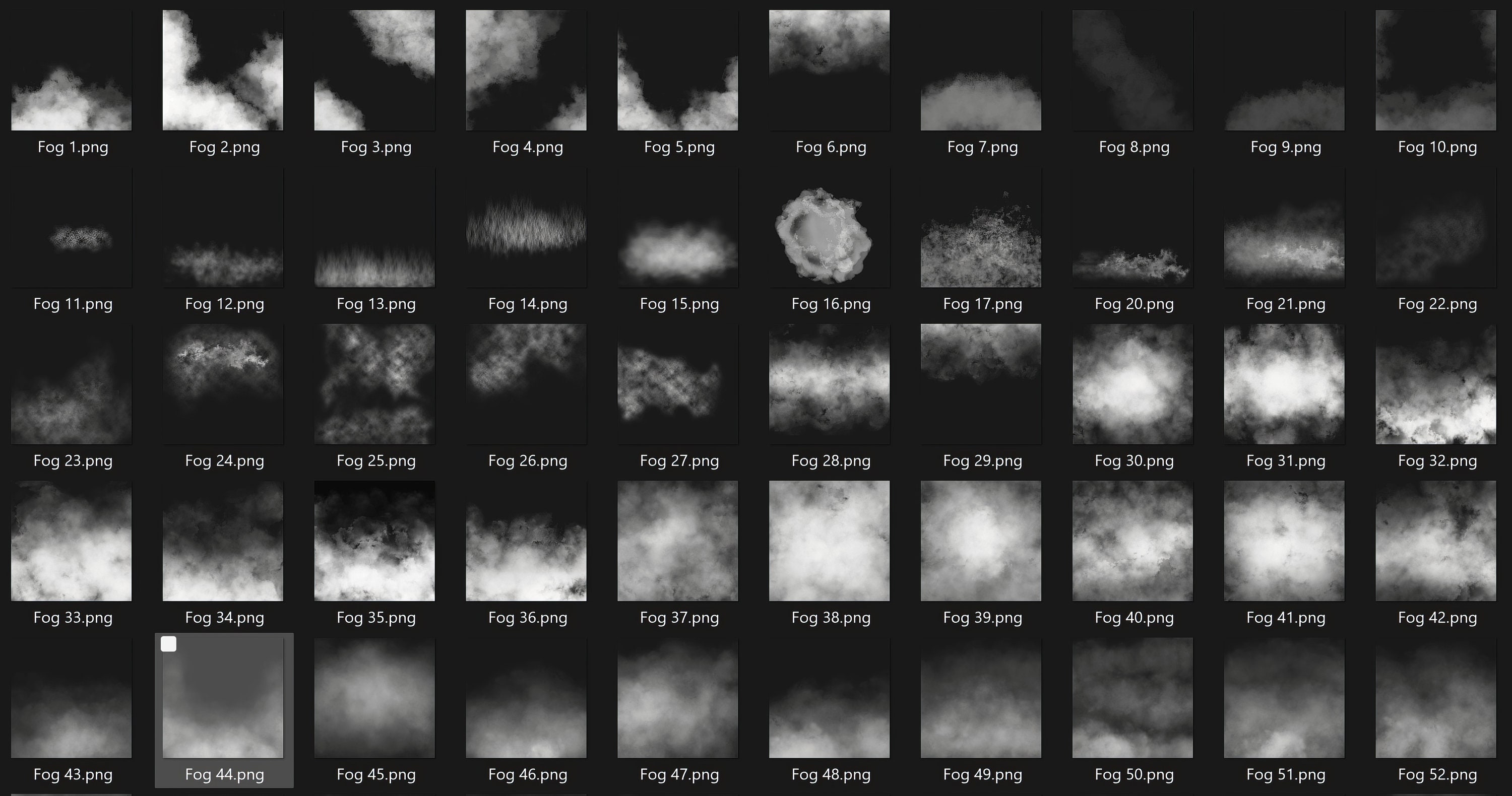 Smoke and Fog Overlay Mega Bundle (100), Photoshop Overlays, Steam ...
