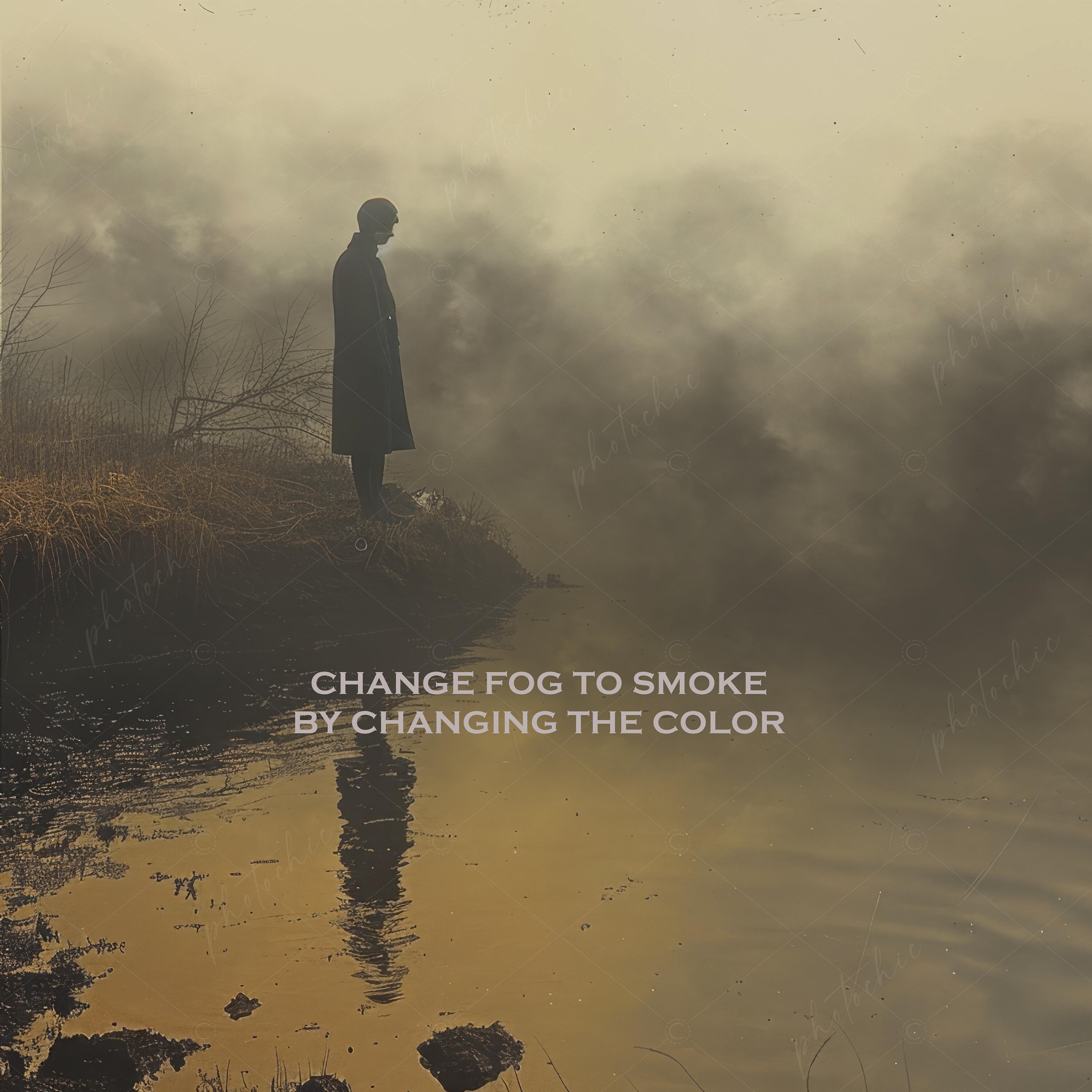 Smoke and Fog Overlay Mega Bundle (100), Photoshop Overlays, Steam ...