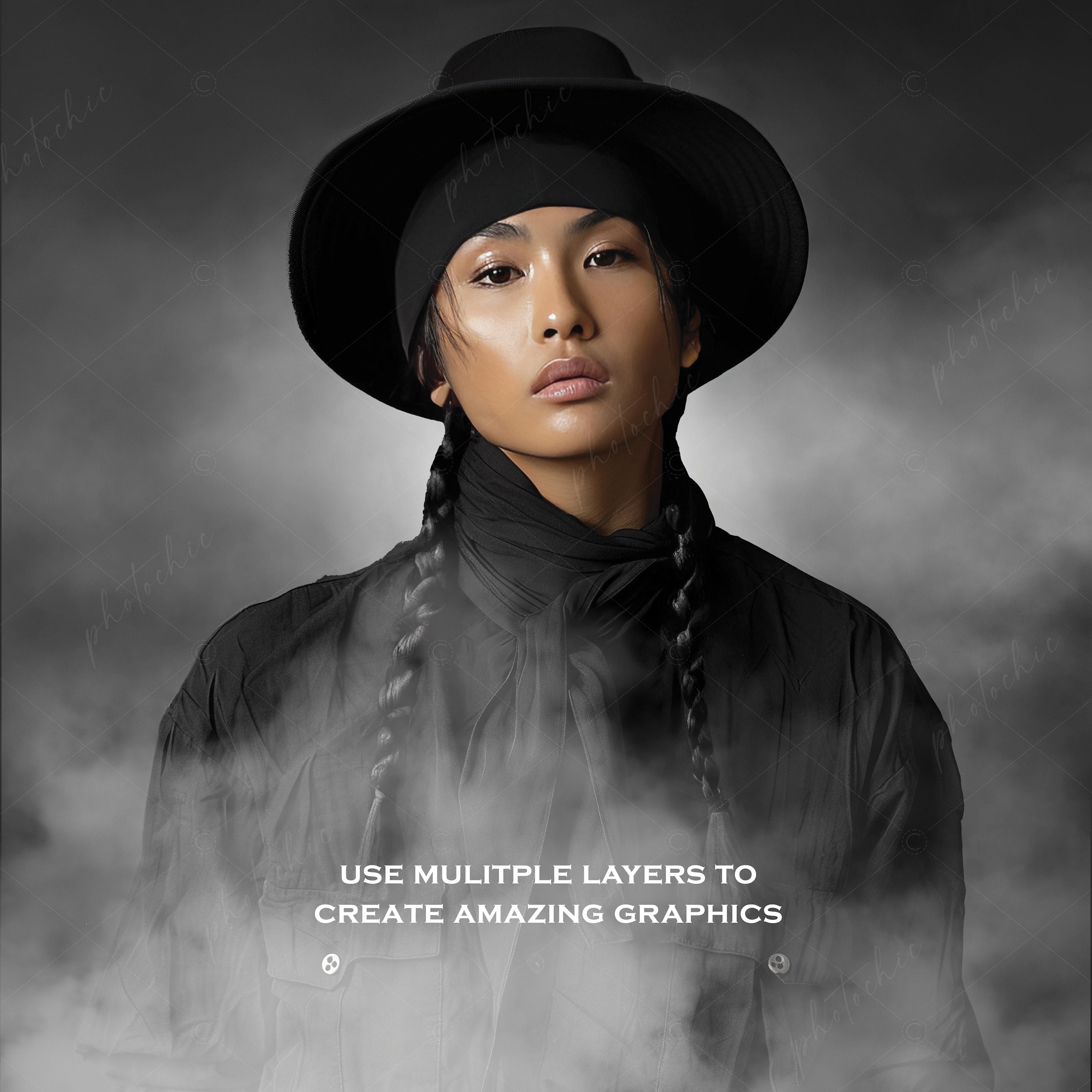 Smoke and Fog Overlay Mega Bundle (100), Photoshop Overlays, Steam ...