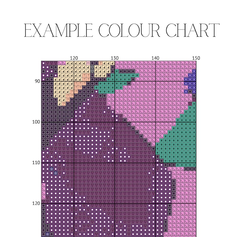 Landscape Cross Stitch Pattern Pdf Instant Download Countryside Counted Cross Stitch Pattern ...