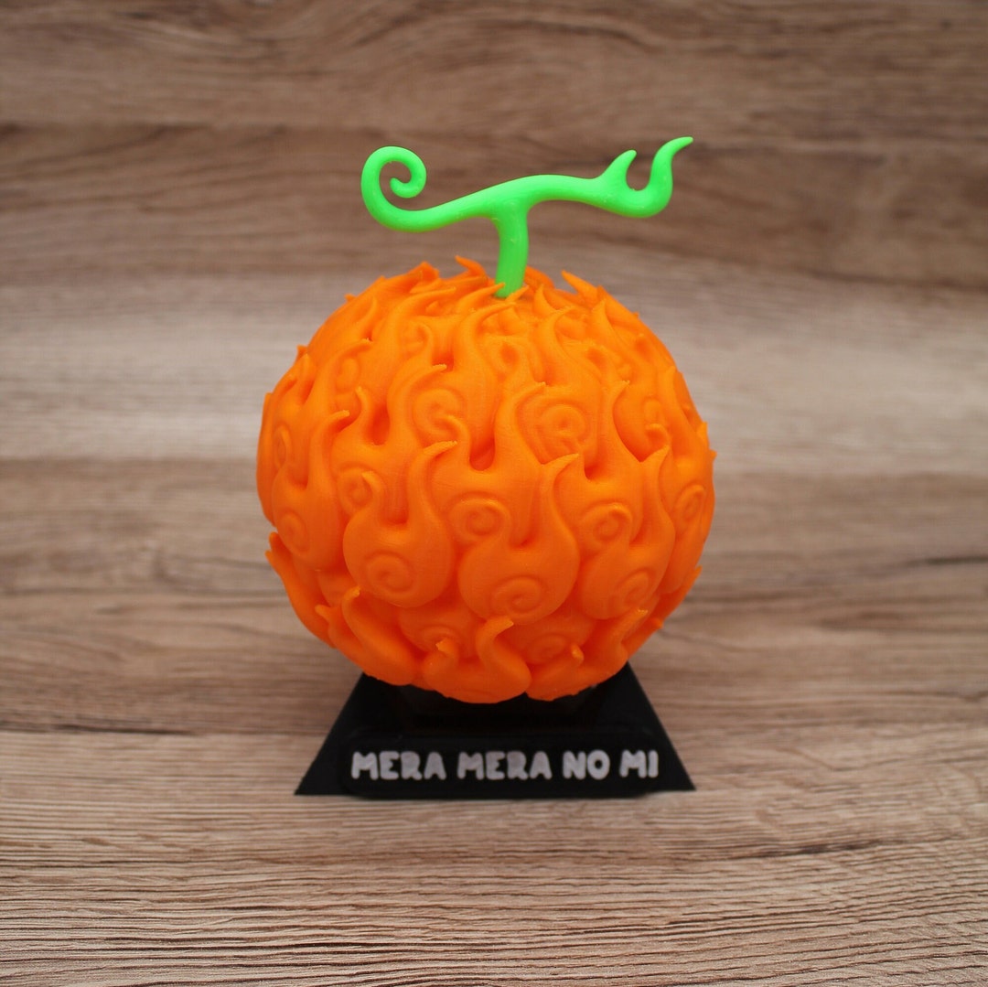 Mera Mera No Mi portgas D. Ace Devil Fruit From One Piece Stand With ...