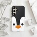 Cute Penguin Phone Case Cute Antarctic Bird Gift for Animal Lovers Fan ...
