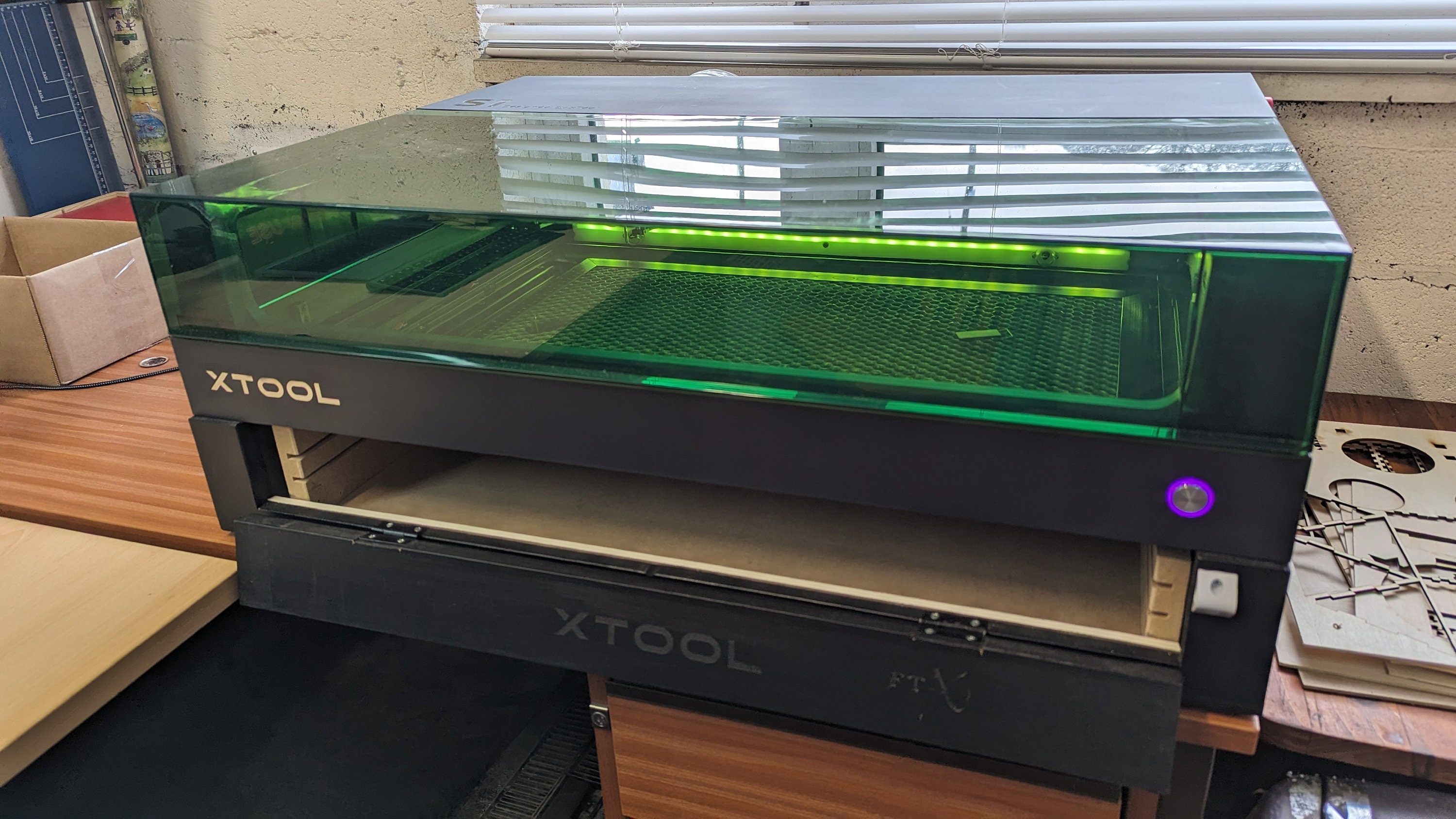 Xtool S1 Riser - DIY Self Build Blueprints and Instructions. Files: PDF ...