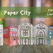 Printable Paper City Craft Sheets - DIY Urban Landscape Templates for ...