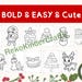 40 Christmas Coloring Pages Fun Holiday Printable Coloring Sheets for ...