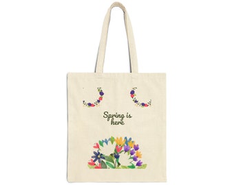 Quilted Spring Tote Bag - Etsy