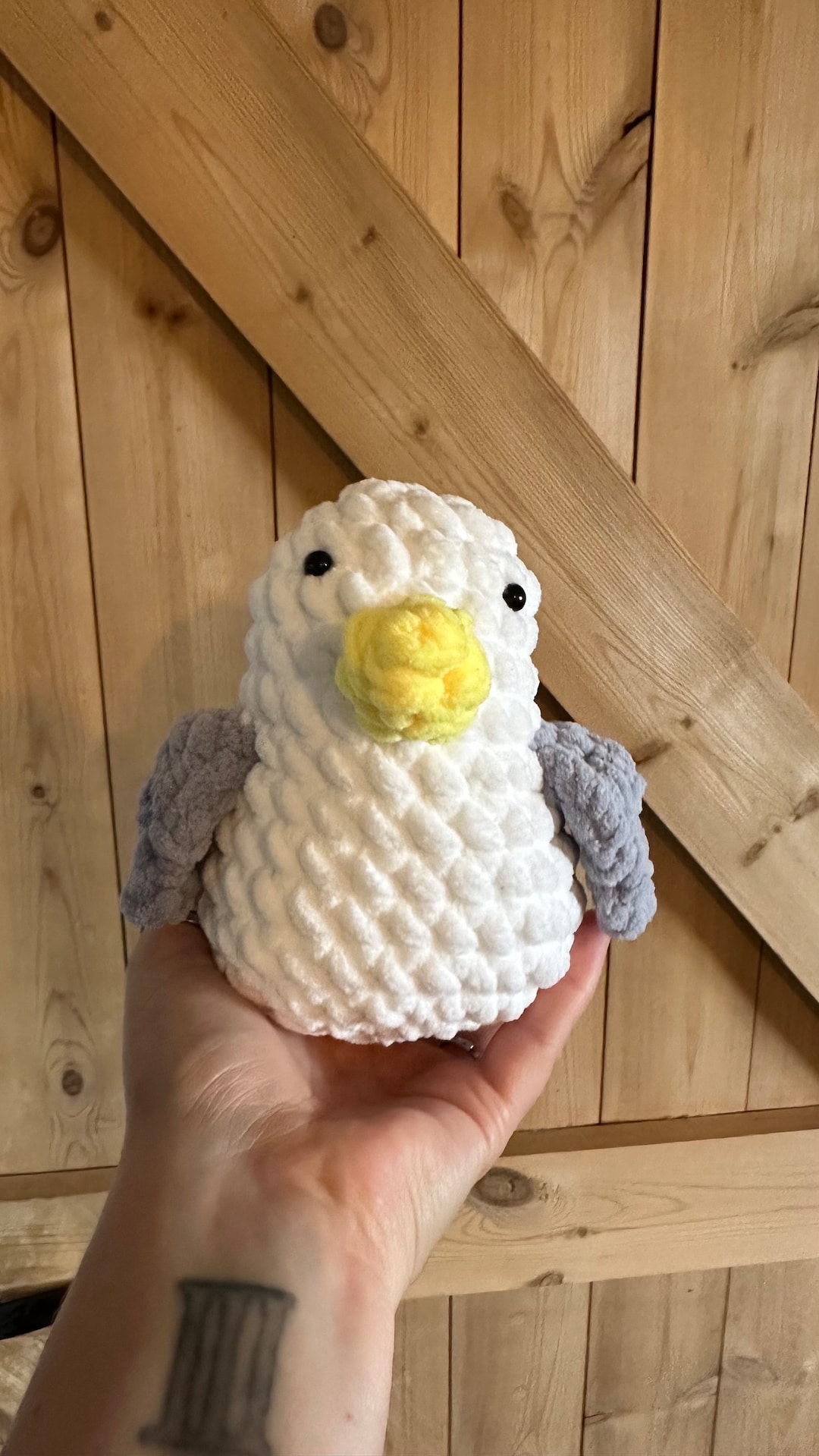 Crochet Pattern Baby Seagull Birdling Printable Pdf - Etsy