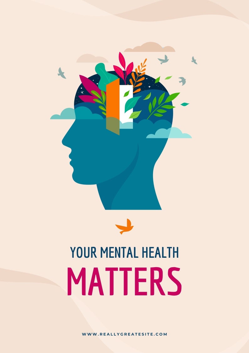 Mental Health Poster - Etsy