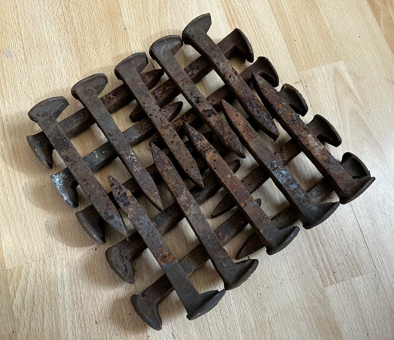 Railroad Spikes/nails - Great for Crafts, Blacksmithing, Etc. (10/25/50 ...