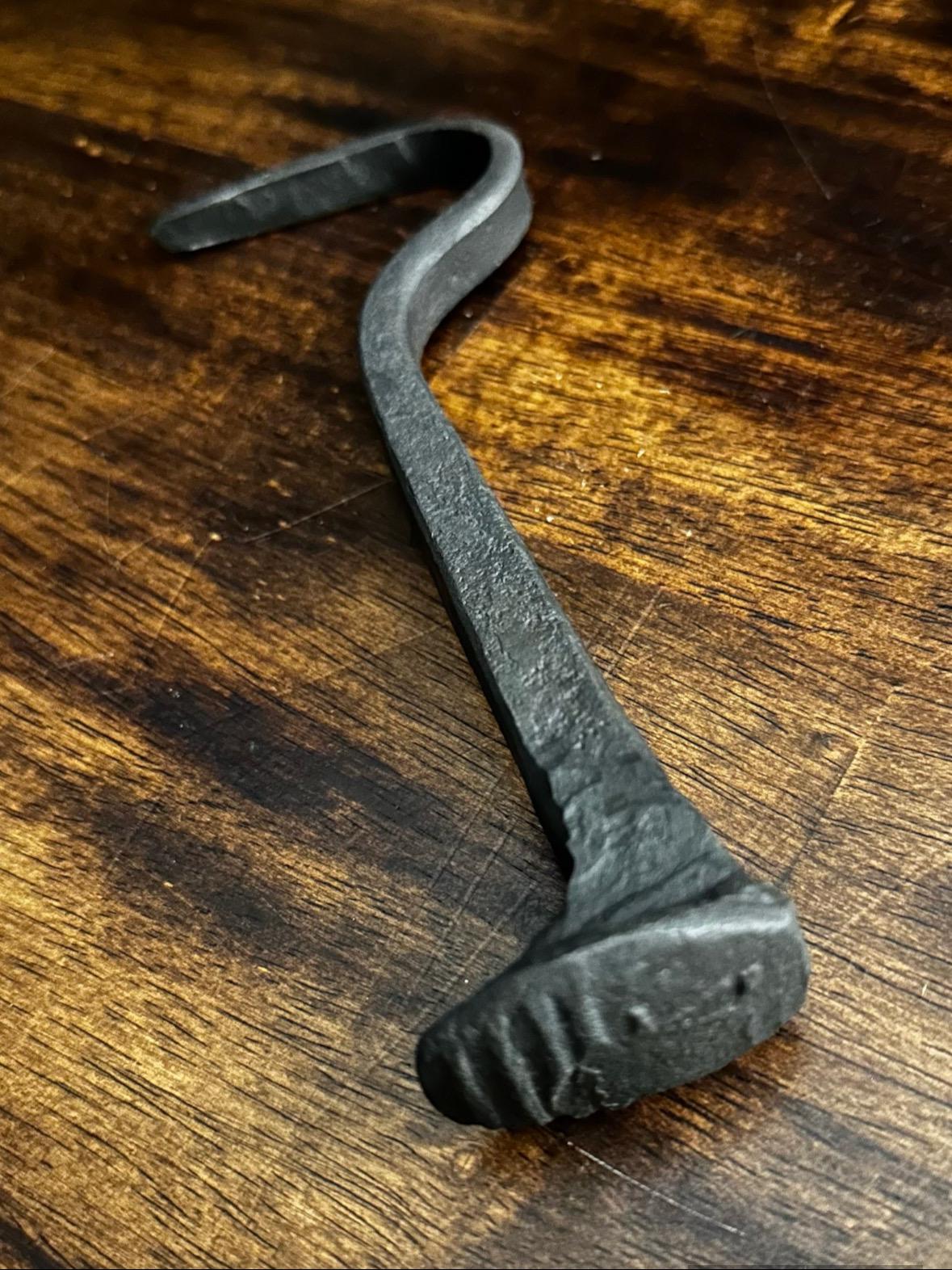 Hoof Pick - Hand Forged From Railroad Spike - Square or Rounded Handle ...