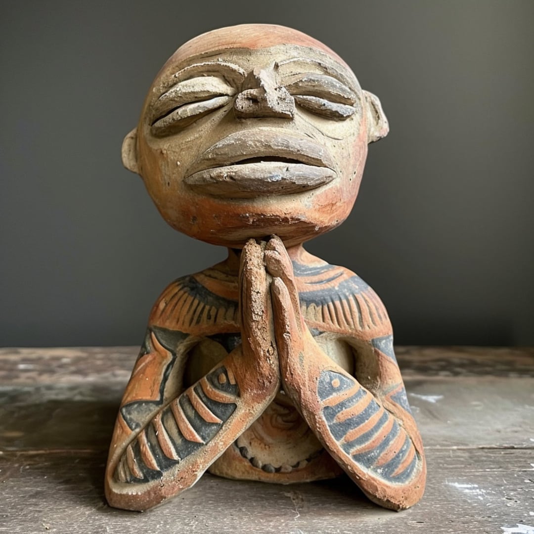 Hand Carved Clay Sculptures Reflecting Culture - Etsy