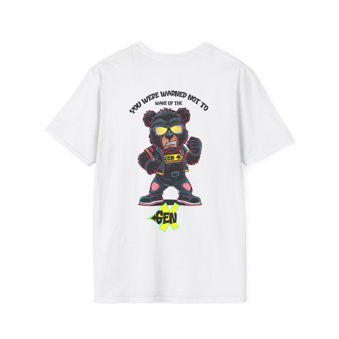 GENX T-shirt Bear Warning Amelo - Etsy