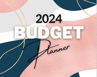 2024 Budget Planner Downloadable Printable - Etsy
