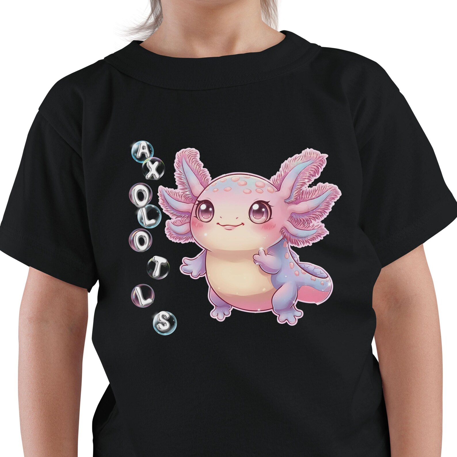 Cute Kawaii Axolotl Png, Pink Axolotls, Cute Png, Pastel Axolotls ...