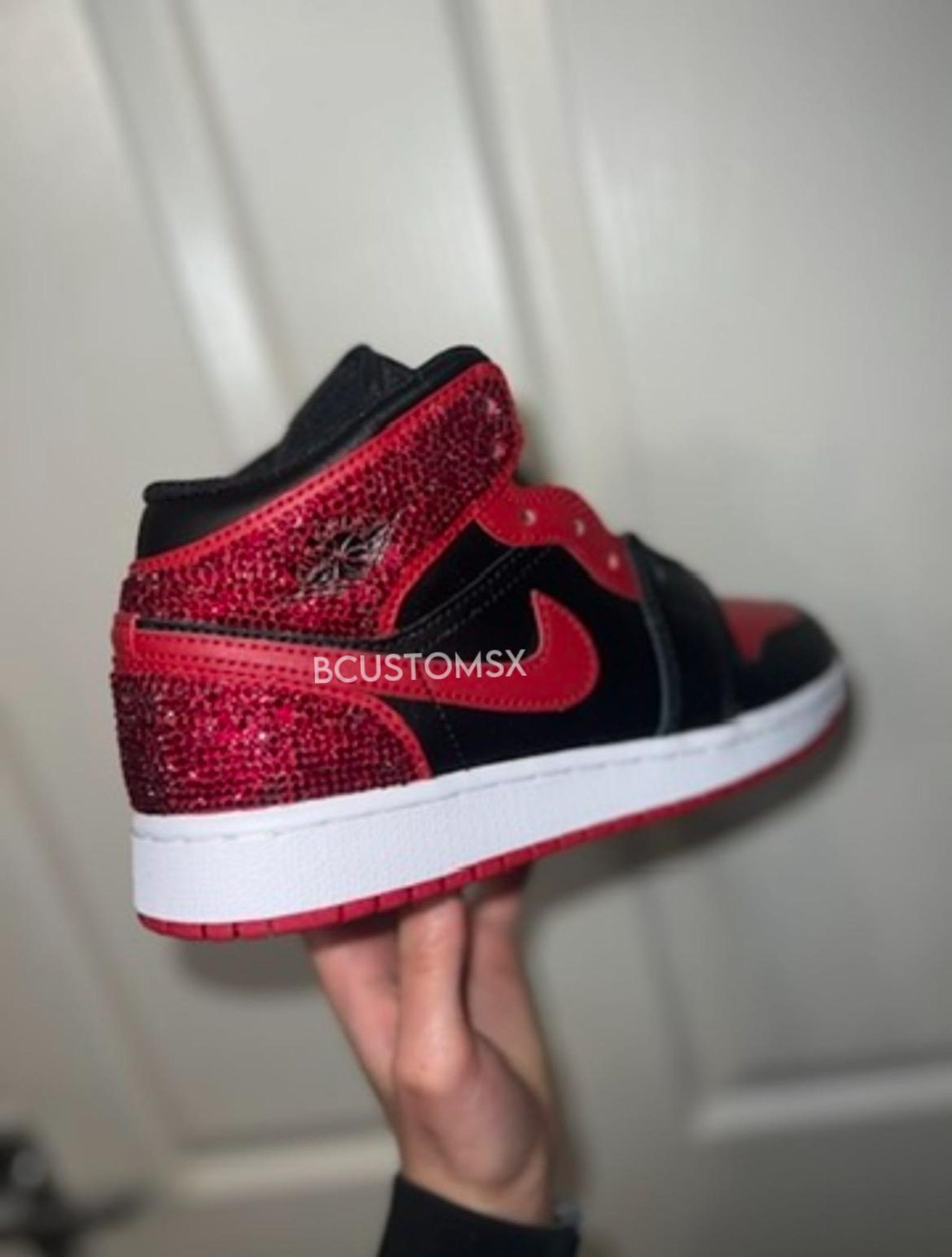 Diamond Backboard Custom Jordan 1s (mens) - Etsy