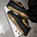 Mens Black Glitter & Coloured Nike Tick Custom Airforce1s - Etsy