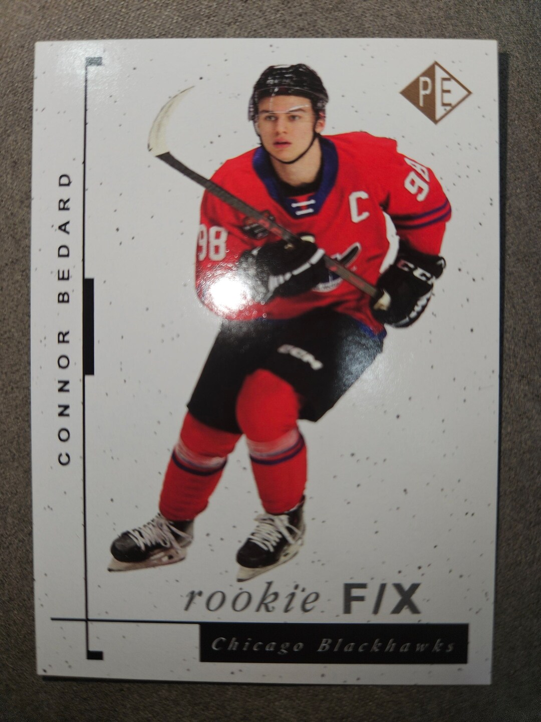 Connor Bedard 2023 Prospector's Edge Rookie F/X Cards Rookies Rc Card 1 ...