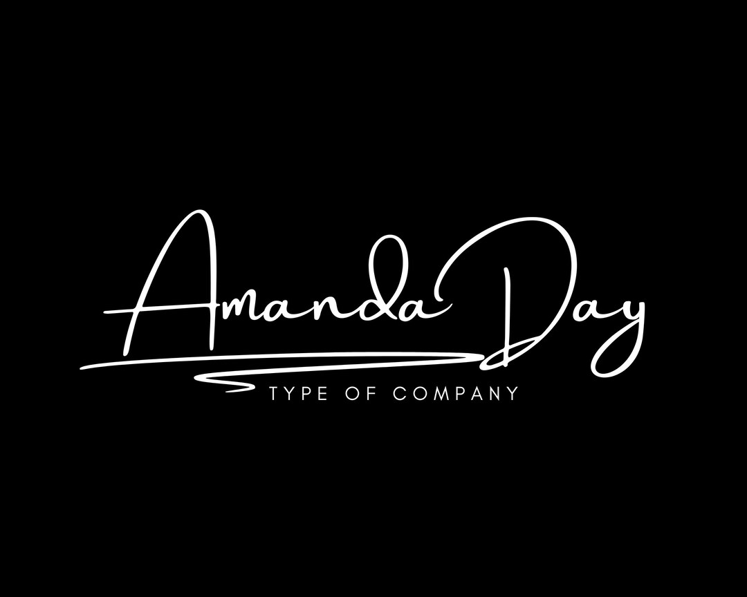 Elegant Logo Design, Elegant Script Logo, Custom Logo Design, Create ...