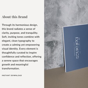 Coaching Template Brand Kit Template, Premade Brand Identity, Branding ...