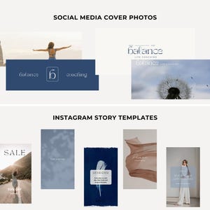 Coaching Template Brand Kit Template, Premade Brand Identity, Branding ...