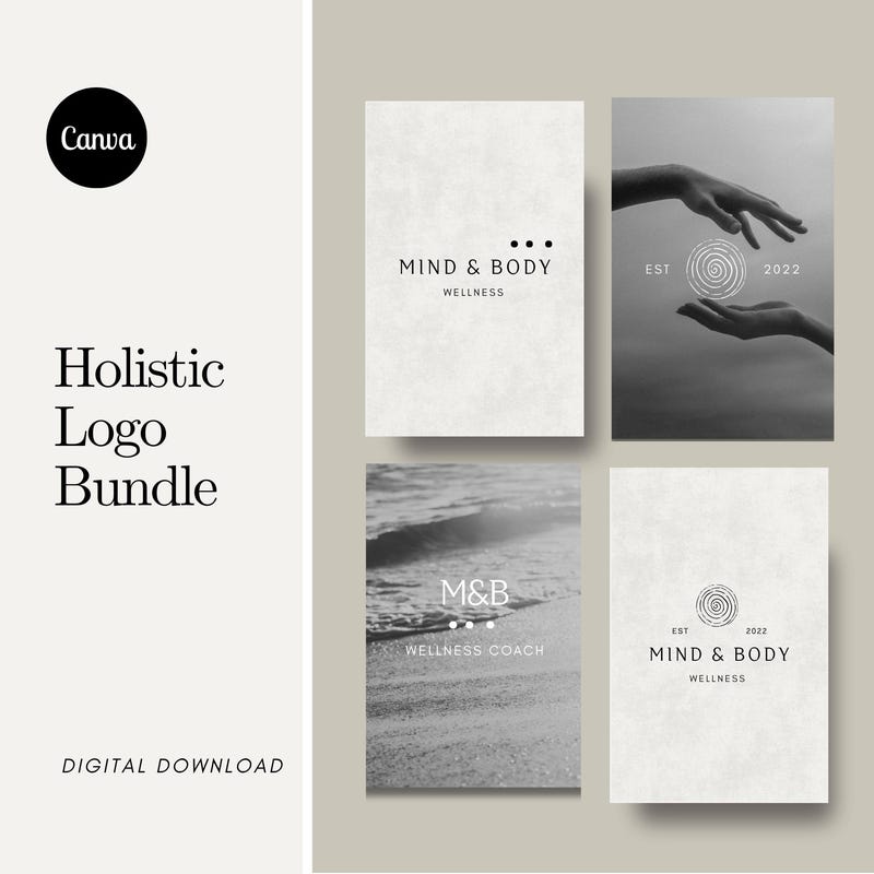 Holistic Logo - Etsy