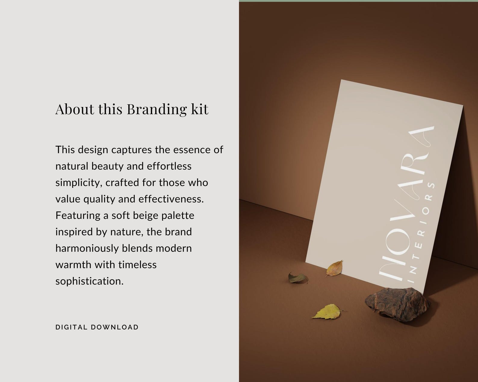 Neutral Branding Kit, Boutique Branding Kit, Brand Identity Kit ...