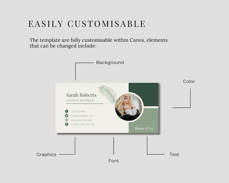 Email Signature for Professor, Email Signature Template With Photo and ...