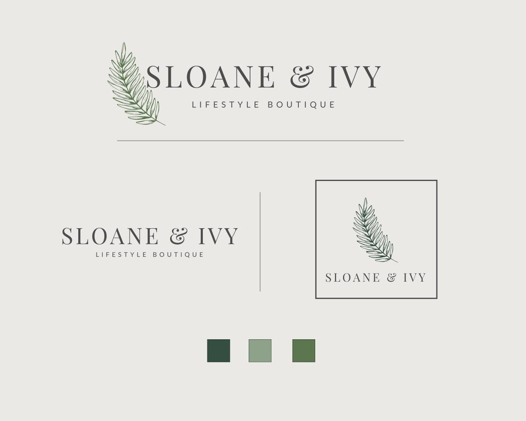 DIY Logo Editable, Premade Logo Designs, Aesthetic DIY Logo, Luxury ...