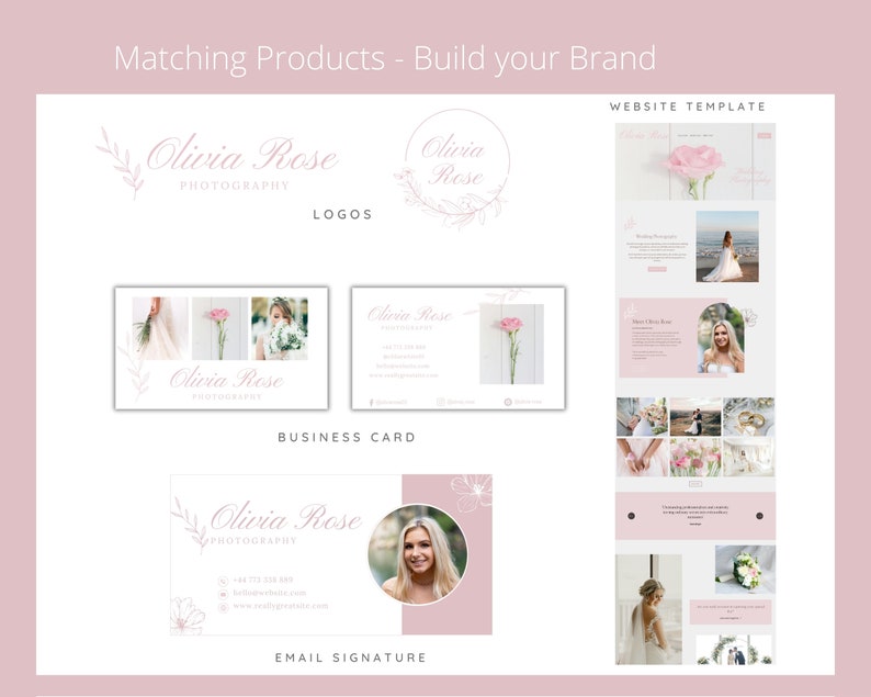 Email Signature Template Design, Small Business Customizable Canva ...