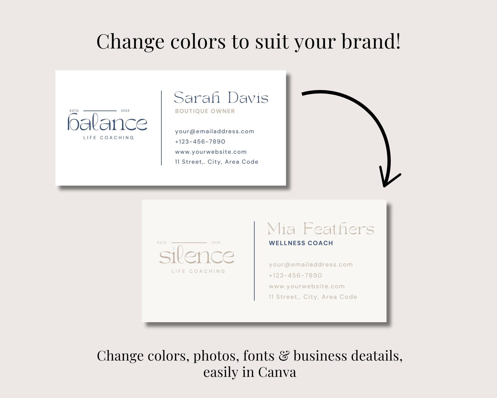 Email Signature Business Coach, Email Signature for Financial Advisor ...