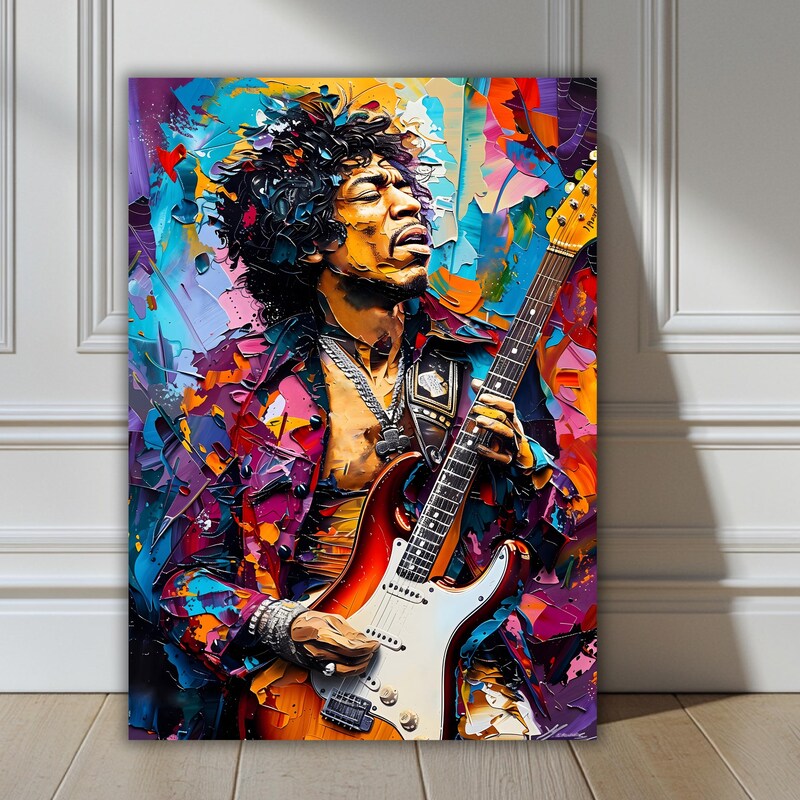 Jimi Hendrix Poster - Etsy
