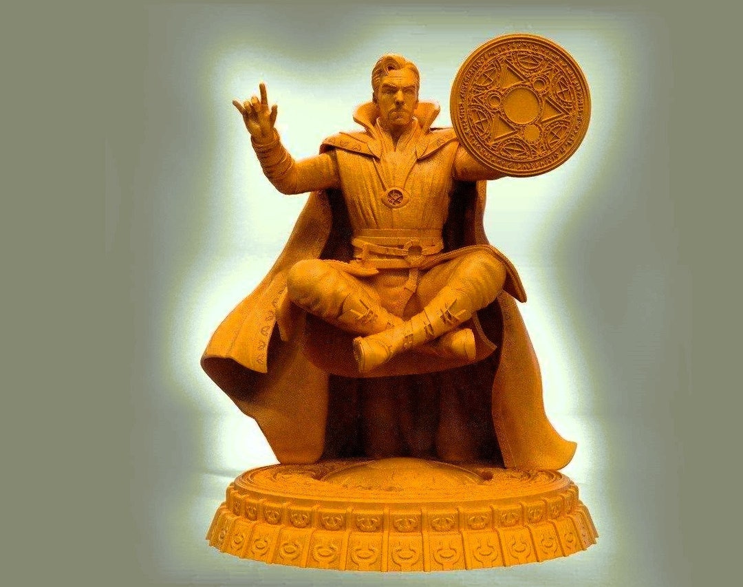 Wizard Hero Figure Stl for 3D Printing, Digital File, 3D Model, Highly ...