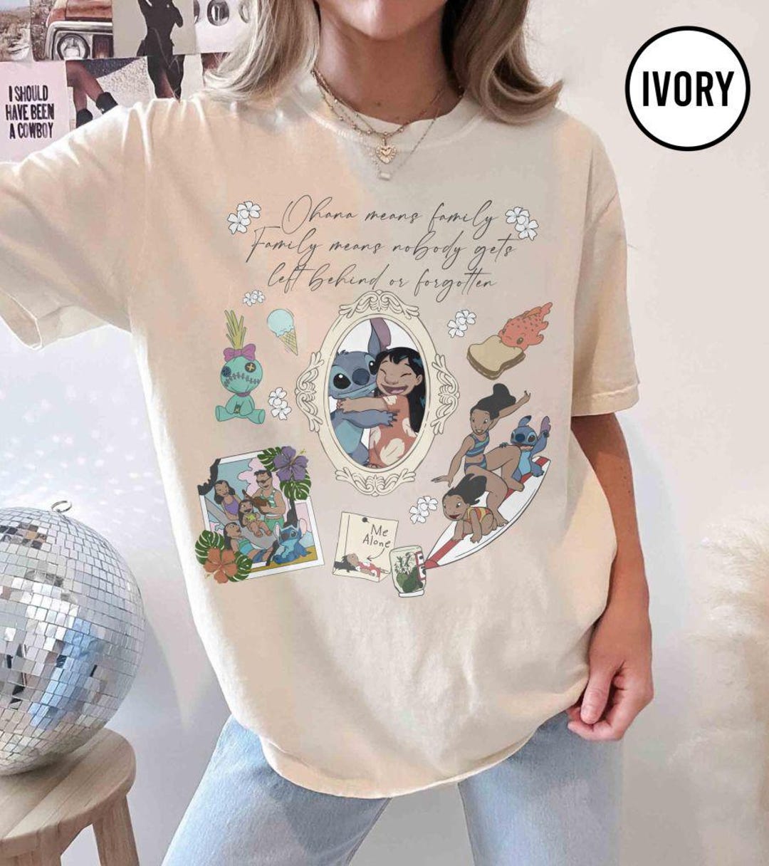 Disney Lilo & Stitch Shirt, Magical Cartoon Character Shirt, Theme Park ...