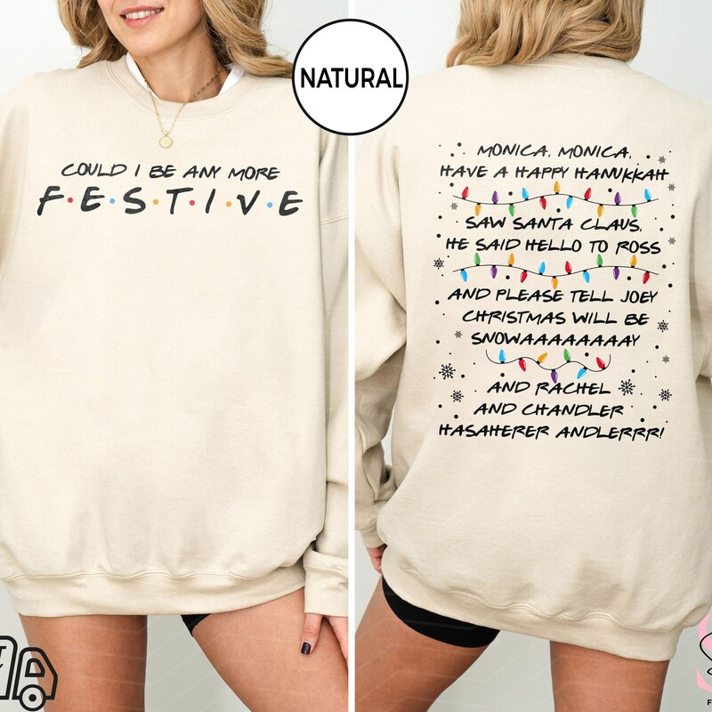 Friends Christmas Song Hoodie - Etsy Canada