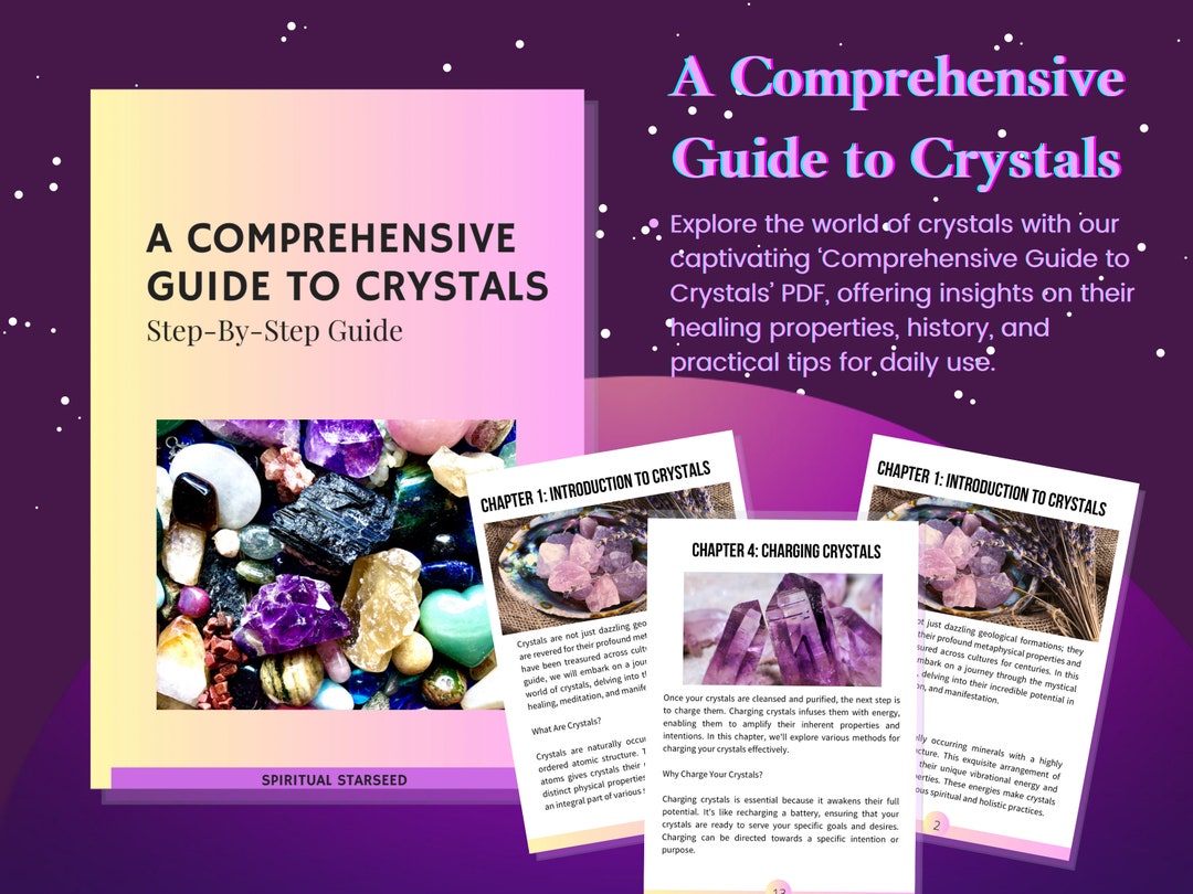 A Comprehensive Guide to Crystals, Learn How to Cleanse, Charge ...