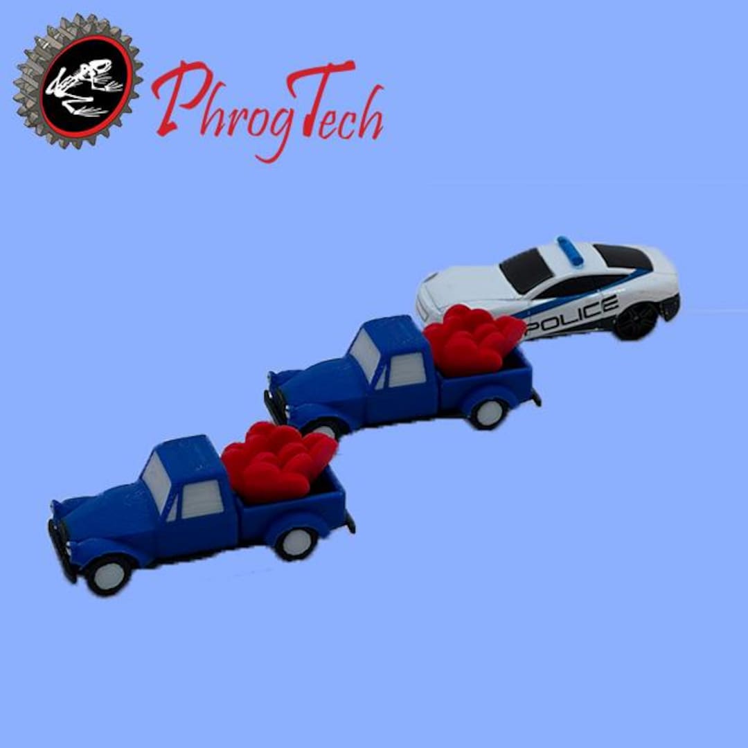 Little Blue Truck Toy - Etsy