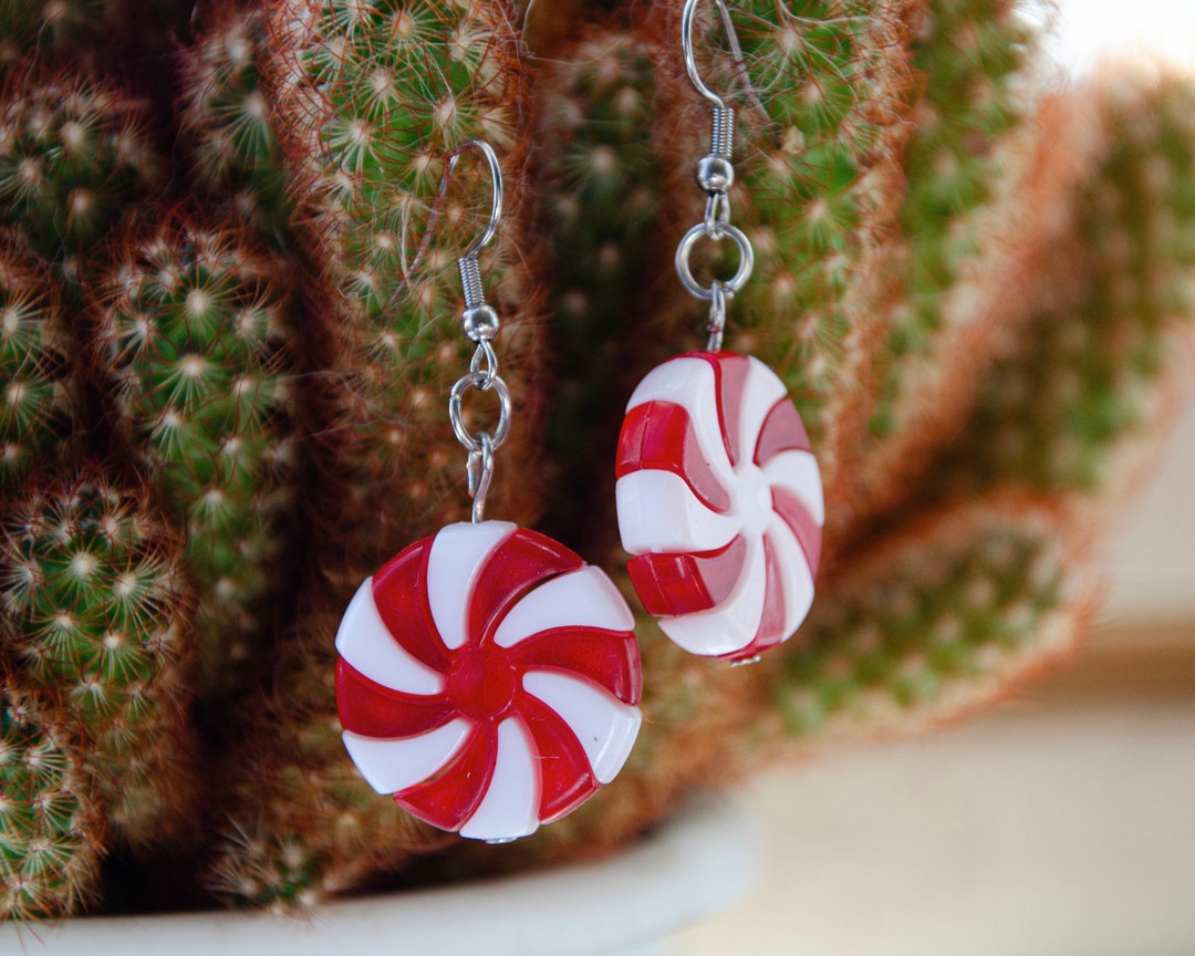 Lollipop Candy Drop Dangle Earrings, Fun Jewelry Earrings, Gift for Her ...