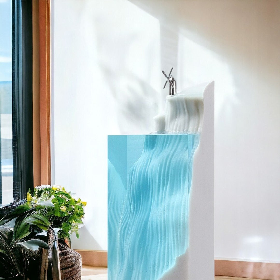 Windmill Mountain Sculpture, Modern Creative Resin Ornaments, Table Top ...