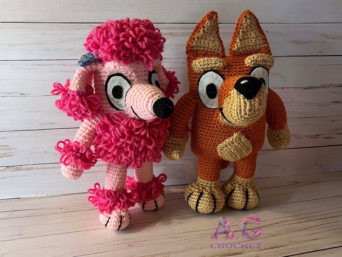 Bluey's Friend Rusty Amigurumi Crochet Pattern - Etsy