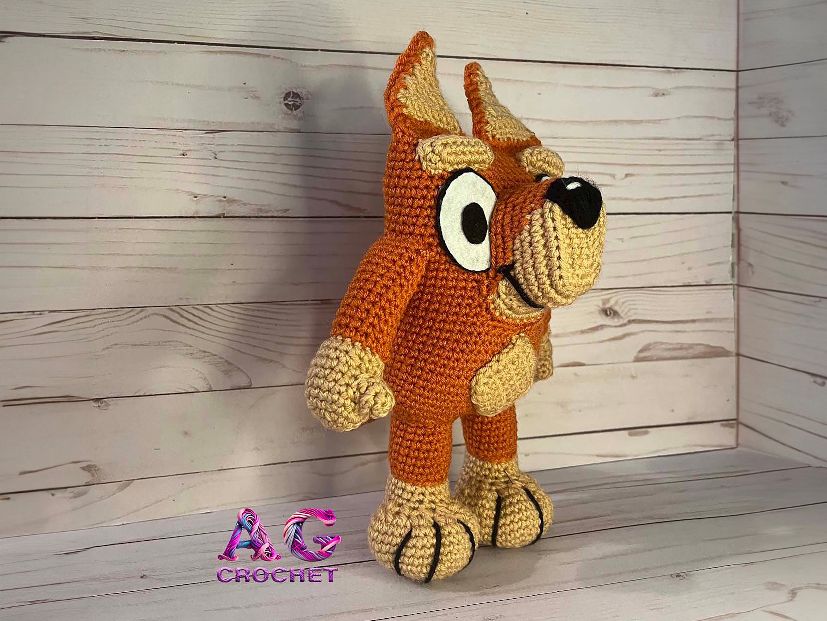 Bluey's Friend Rusty Amigurumi Crochet Pattern - Etsy