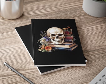 Gothic Style Notebook skull - Etsy